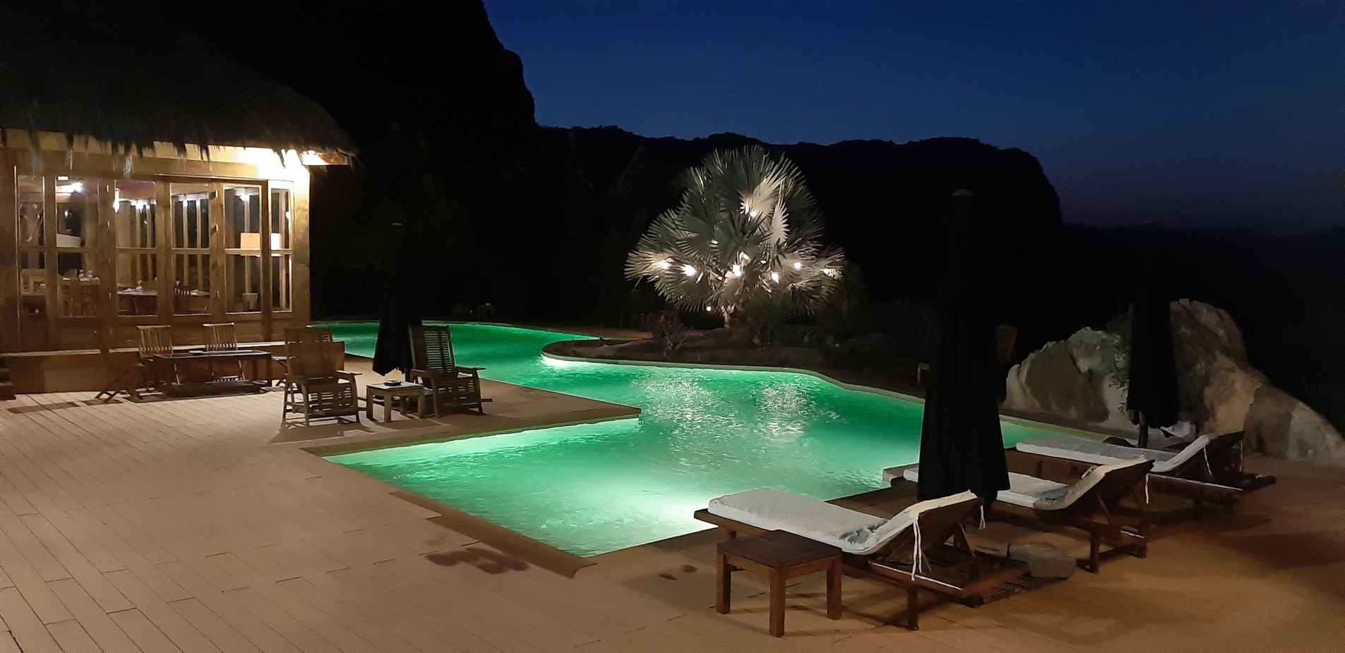 Satrana Lodge - Hotel parc de l'Isalo Madagascar sur la RN7